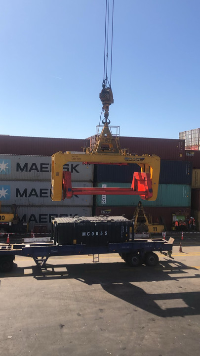 Intermodal Solutions Group – Shipment Completed with rotainers